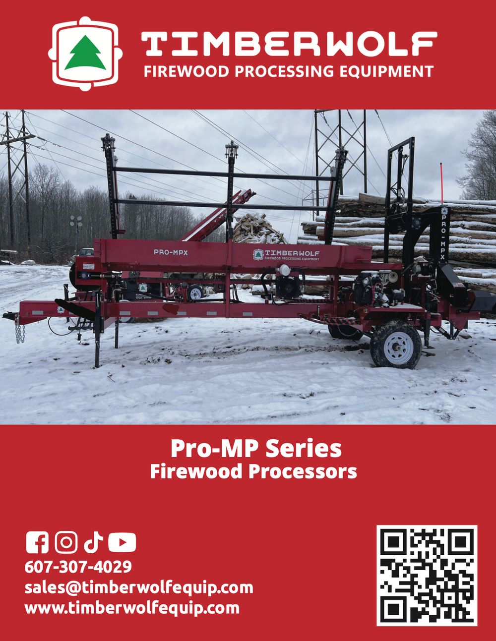 Firewood Processors | Wood Processors – Timberwolf Firewood Processing ...