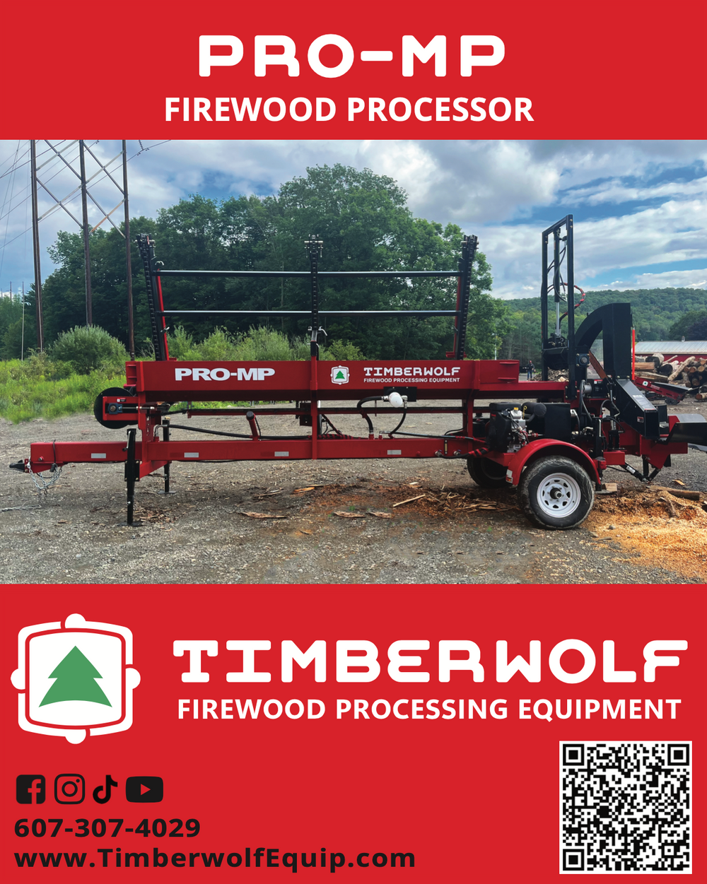 Firewood Processors | Wood Processors – Timberwolf Firewood Processing ...