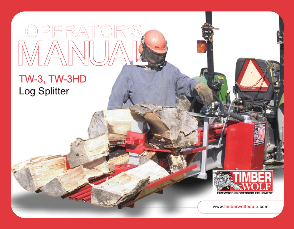 Owners Manuals – Timberwolf Firewood Processing Equipment