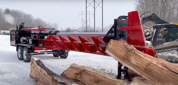 TW-10 Log Splitter | Large Diesel Log Splitter – Timberwolf Firewood ...