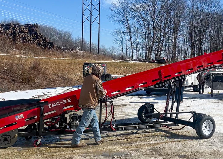Firewood Conveyors | Wood Conveyors – Timberwolf Firewood Processing ...